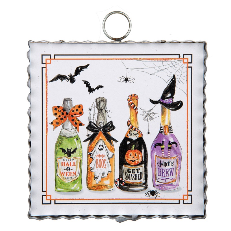 Becks Spooky Wine Mini Gallery Art - Complete Your Holiday: From Decor ...